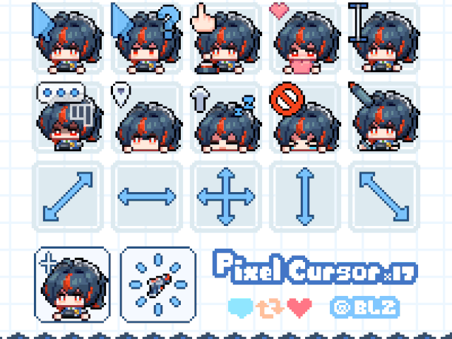 Cursors Vision - dark and light version from Darques on Windows ...