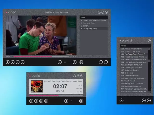 Black skins for PotPlayer - TOP 30 files to personalize the Windows ...