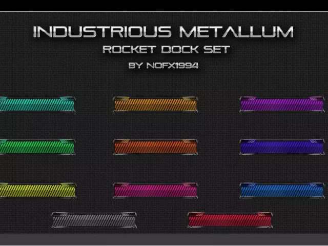 RocketDock Skins (100+)