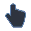 Cursors Nord, grey version on Windows download on VSThemes.org