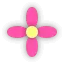 Cursors Pink flower on Windows download on VSThemes.org