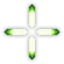 Cursors Triangular lime on Windows download on VSThemes.org