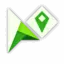 Cursors Triangular lime on Windows download on VSThemes.org