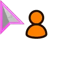 Cursors Molta Bella (RGB) on Windows download on VSThemes.org