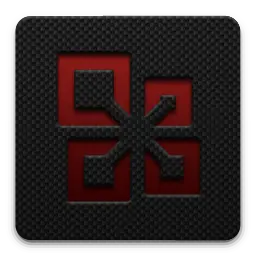 Icons IAD, black and red download on VSThemes.org