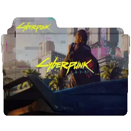 Icons Cyberpunk 2077 Game Folders download on VSThemes.org
