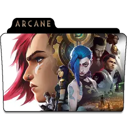 Icons Netflix Arcane for Folders download on VSThemes.org