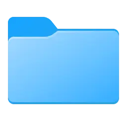 Icons Blue Windows 11 Folders download on VSThemes.org