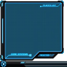 Icons Standard HUD, black and blue download on VSThemes.org