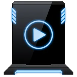 Icons Standard HUD, black and blue download on VSThemes.org